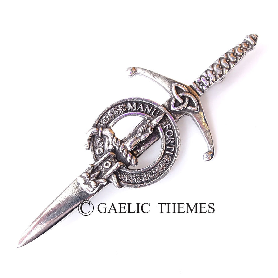 Scottish Clan Kilt Pin | Authentic Scottish Pewter Kilt Pins – UT Kilts