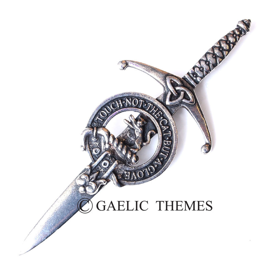 Scottish Clan Kilt Pin | Authentic Scottish Pewter Kilt Pins – UT Kilts