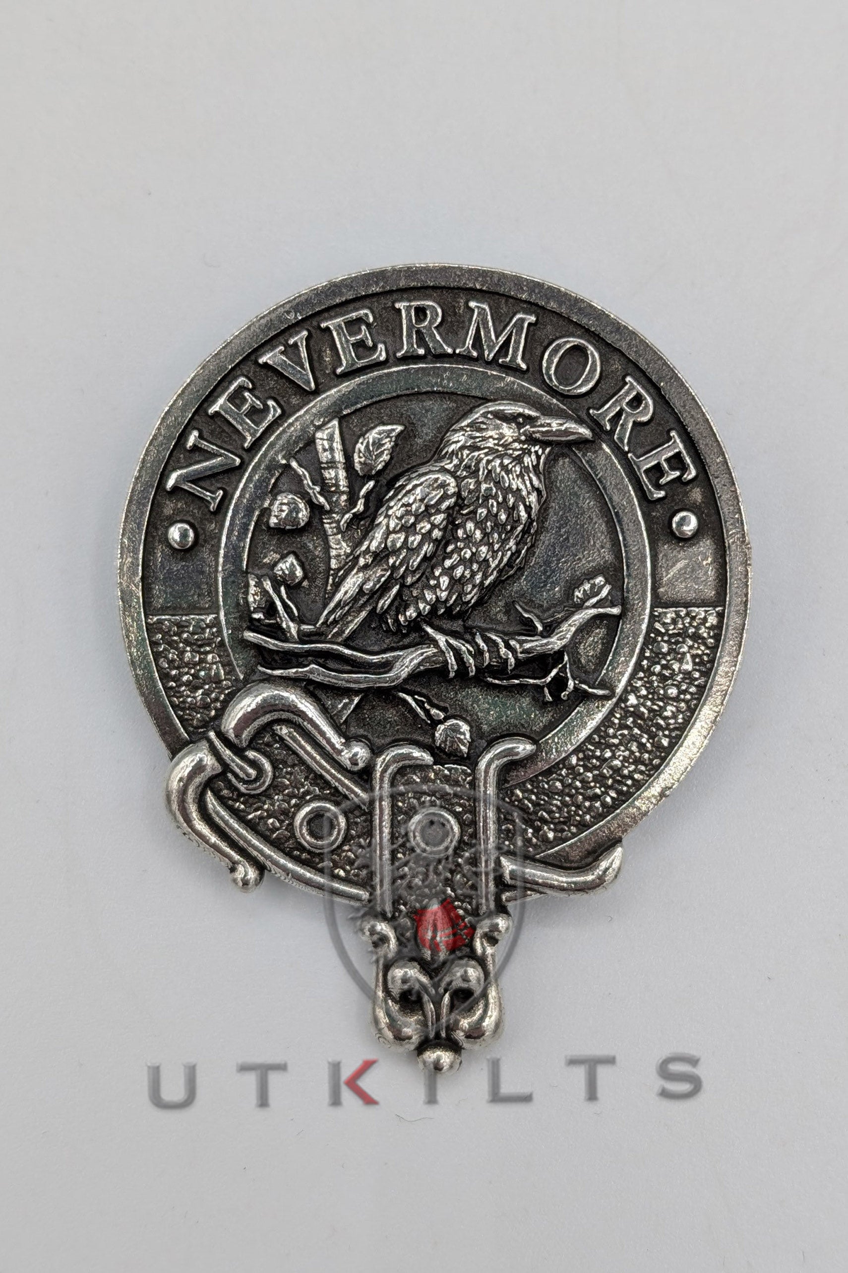 Cap Badge – The Watchful Raven | Celtic Symbol of Wisdom & Heritage ...