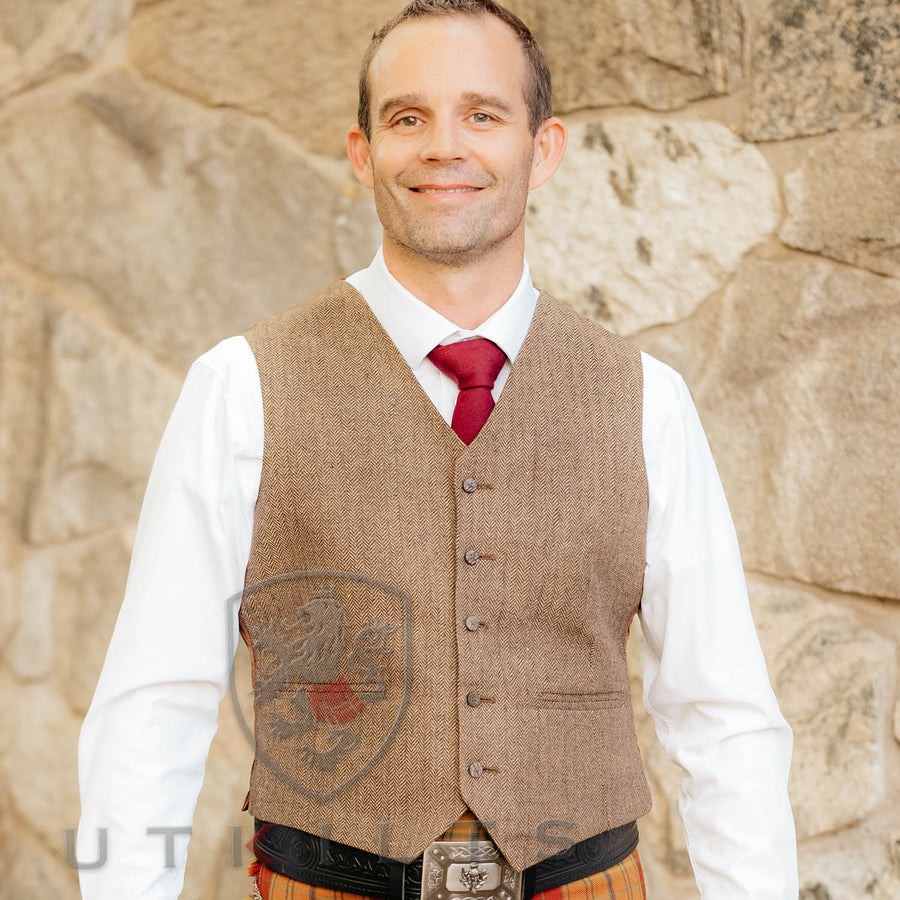 Mens Scottish Custom order Kilt Vests |UT Kilts
