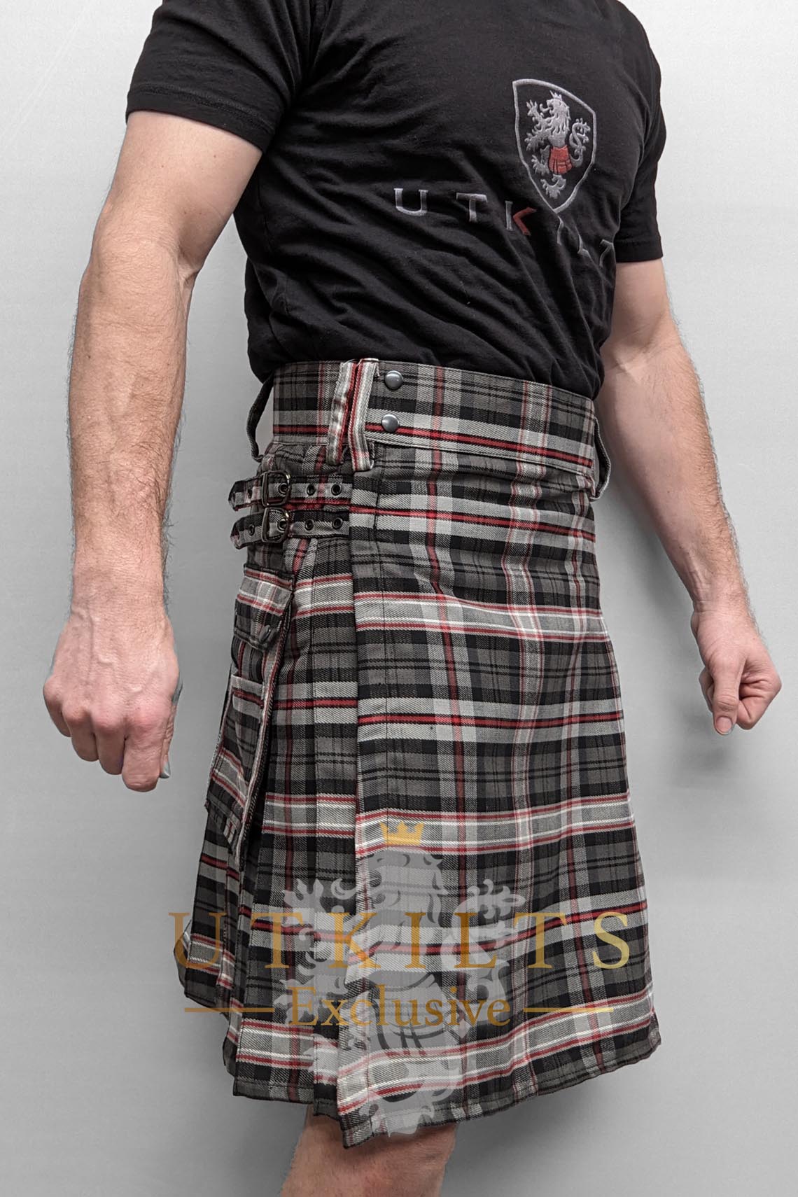 Utility Kilt – GlenLoch, Scottish National Antique | Rugged Tartan Utility – UT Kilts