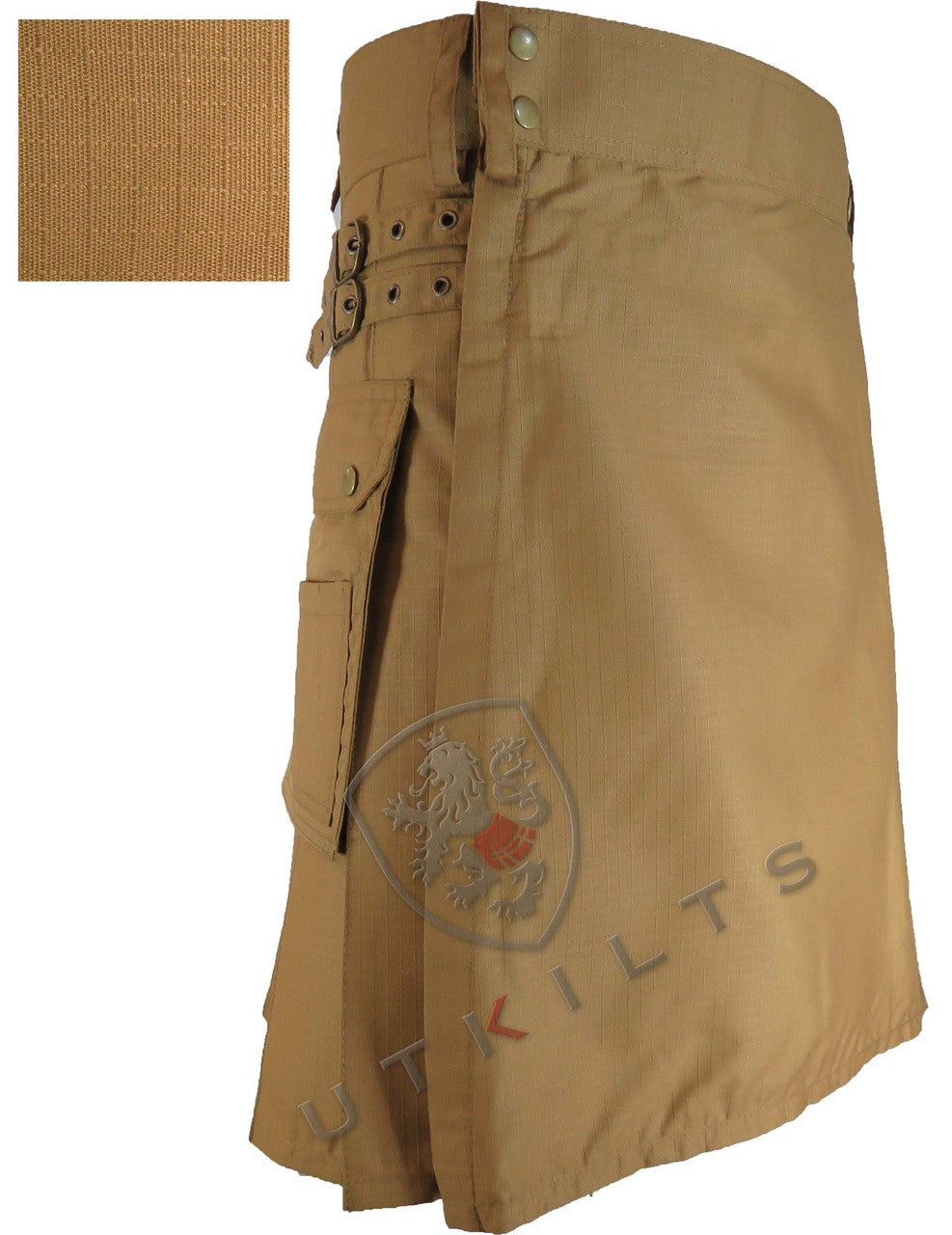 Utility Kilt – GlenLoch, Dark Khaki Ripstop | Tough & Lightweight – UT ...